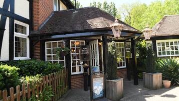 Entrada do alojamento