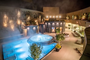 Sauna seca, tratamentos corporais, aromaterapia
