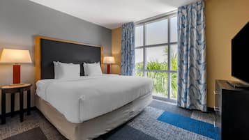 Suite, várias camas, não fumadores (2 King Beds, 2 Person) | 1 quarto, roupa de alta qualidade, camas de colchão pillowtop