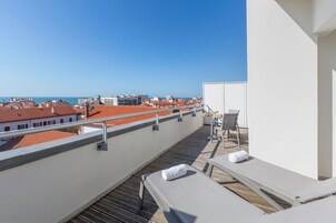 Quarto luxo | Terraço/pátio