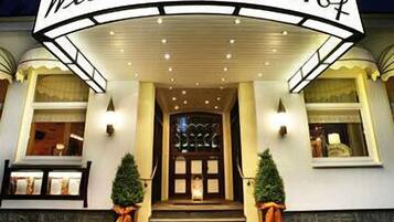 Entrada do alojamento