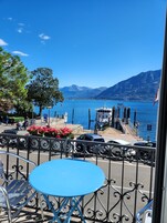 Quarto casal superior, sacada, vista para o lago | Terraço/pátio