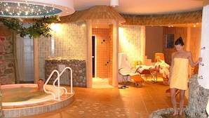 Sauna, banheira de hidromassagem, banho turco, hammam