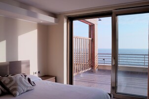 Quarto luxo, vista para o mar | Vista para a água