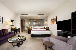Quarto Duplo, vista para o resort (Spa) | Roupa de alta qualidade, camas de colchão pillowtop, minibar