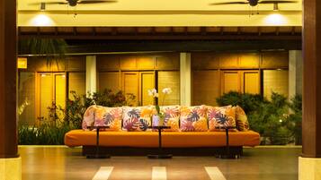 Sala de estar do lobby