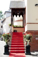 Entrada do alojamento