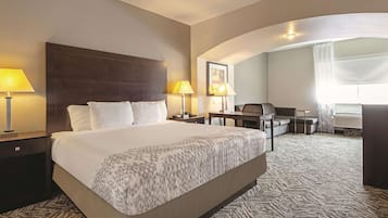Quarto Executivo, 1 cama king-size, não fumadores | Roupa de alta qualidade, secretária, cortinas/cortinados opacos