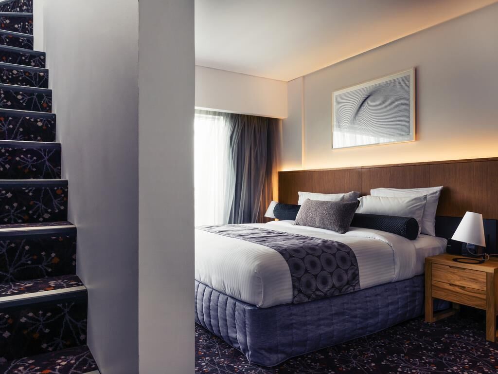 Penthouse, 2 quartos | Lençóis de algodão egípcio, roupa de alta qualidade 