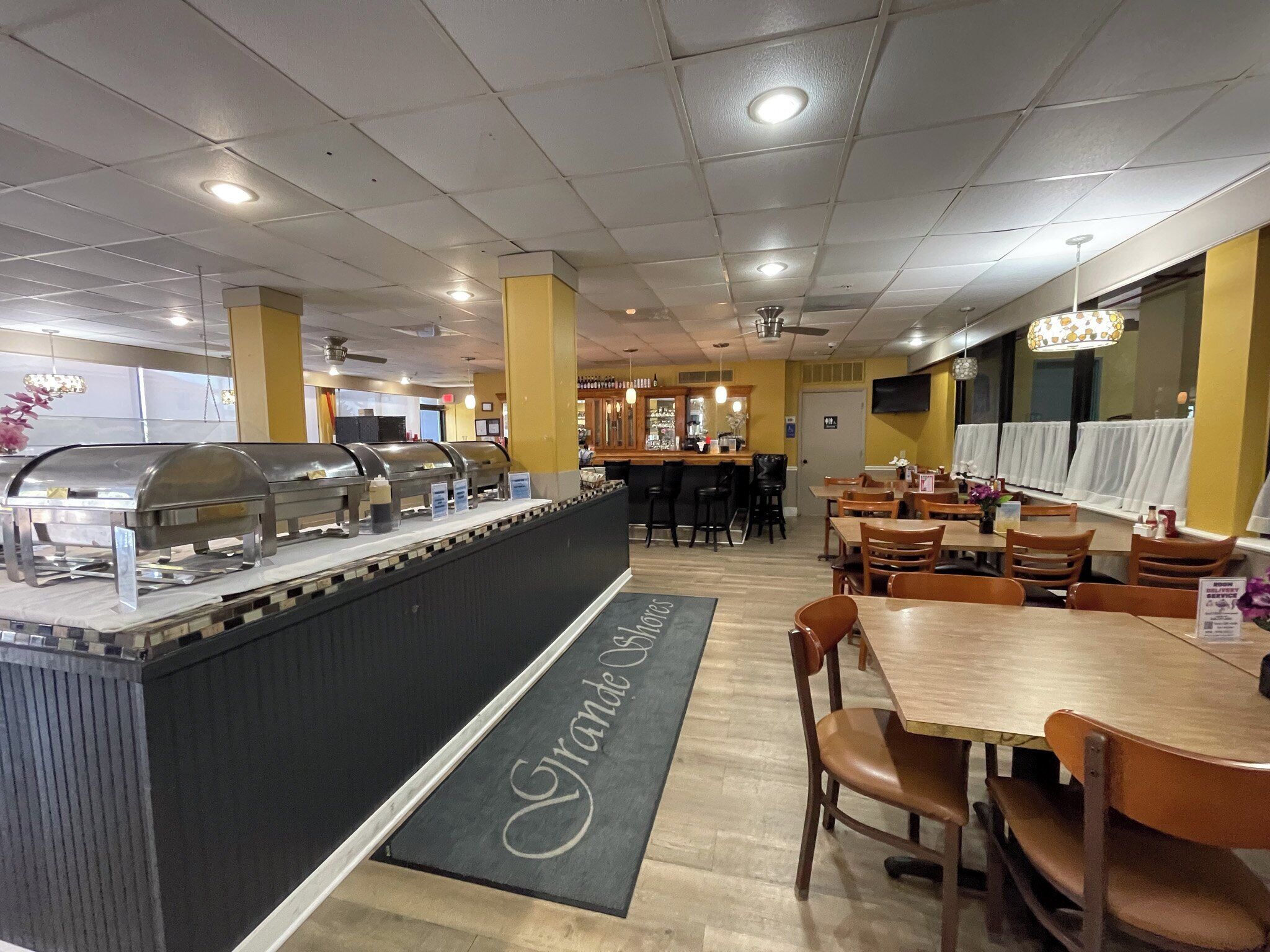 Pequenos-almoços, almoços e jantares servidos 