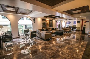 Sala de estar do lobby