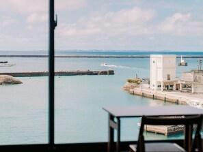 Quarto duplo luxo, vista para o mar | Vista do quarto