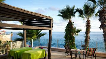 Sala(s) para tratamentos a casais, massagens de pedras quentes