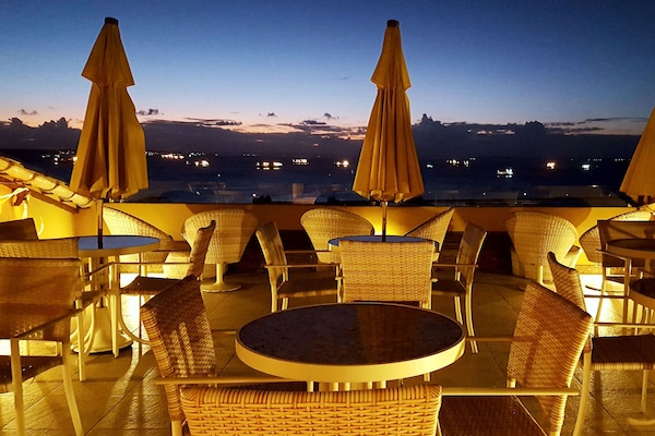 Terraço no piso superior