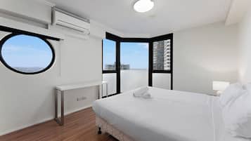 Apartamento, 1 quarto | 1 quarto, roupa de cama