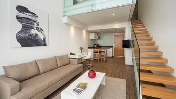 Suite Loft SLQ | 1 quarto, roupa de alta qualidade, cofre com capacidade para portátil