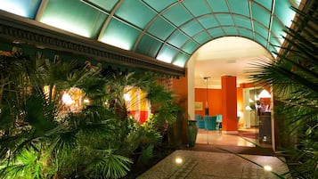 Entrada do alojamento