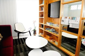 Sala de estar do lobby