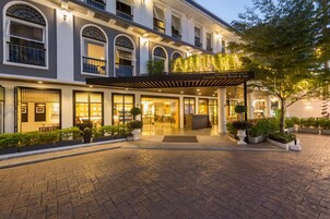 Fachada da propriedade