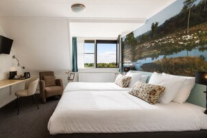 Quarto casal standard, vista para o jardim | Cortinas blackout, quartos à prova de som, berços (sobretaxa)