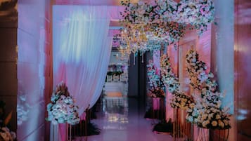Área interna para casamento