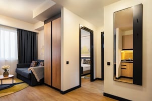 TV de tela plana 104 cm com canais a cabo, TV