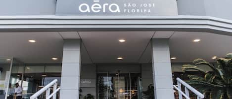 Entrada do alojamento