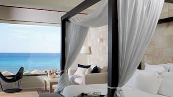Queen's Maisonette sea front with private pool | 4 quartos, cofres nos quartos, quartos à prova de som, Wi-Fi de cortesia