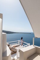 Quarto, piscina privativa, vista para o mar (Aqua Cave Pool Suite, Sunset View) | Exterior