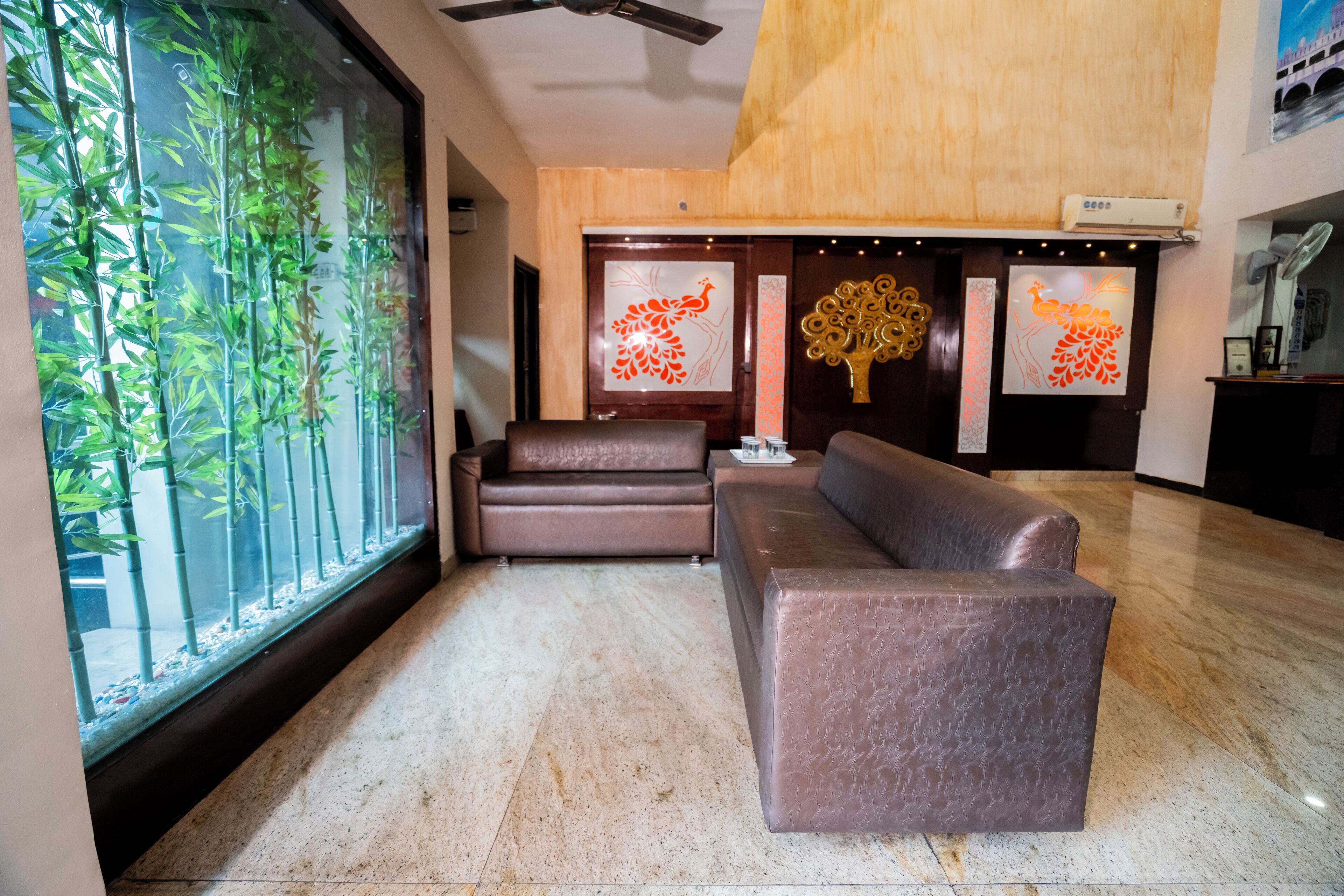 Sala de estar do lobby