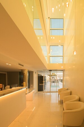Sala de estar do lobby