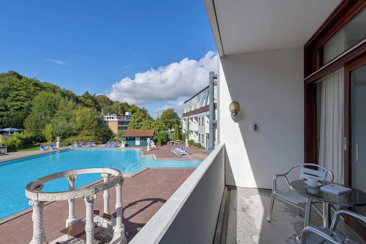 Suíte (Pool) | Terraço/pátio