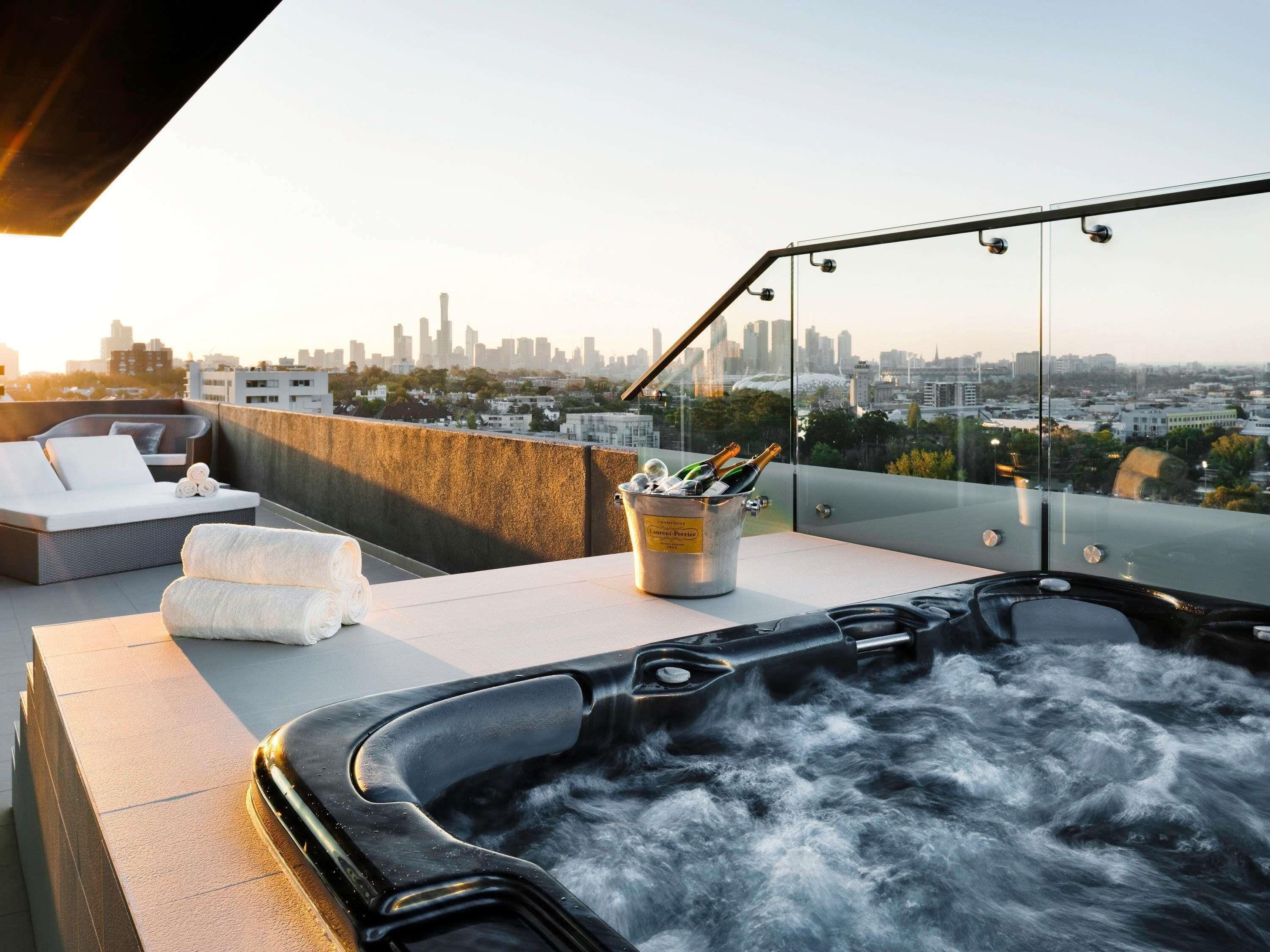 Cobertura (Lake Eyre Penthouse) | Banheira de hidromassagem particular