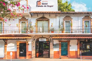 Entrada do alojamento