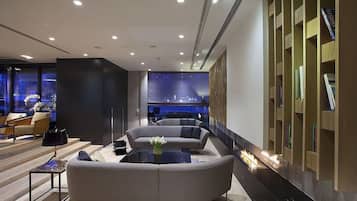 Sala de estar do lobby