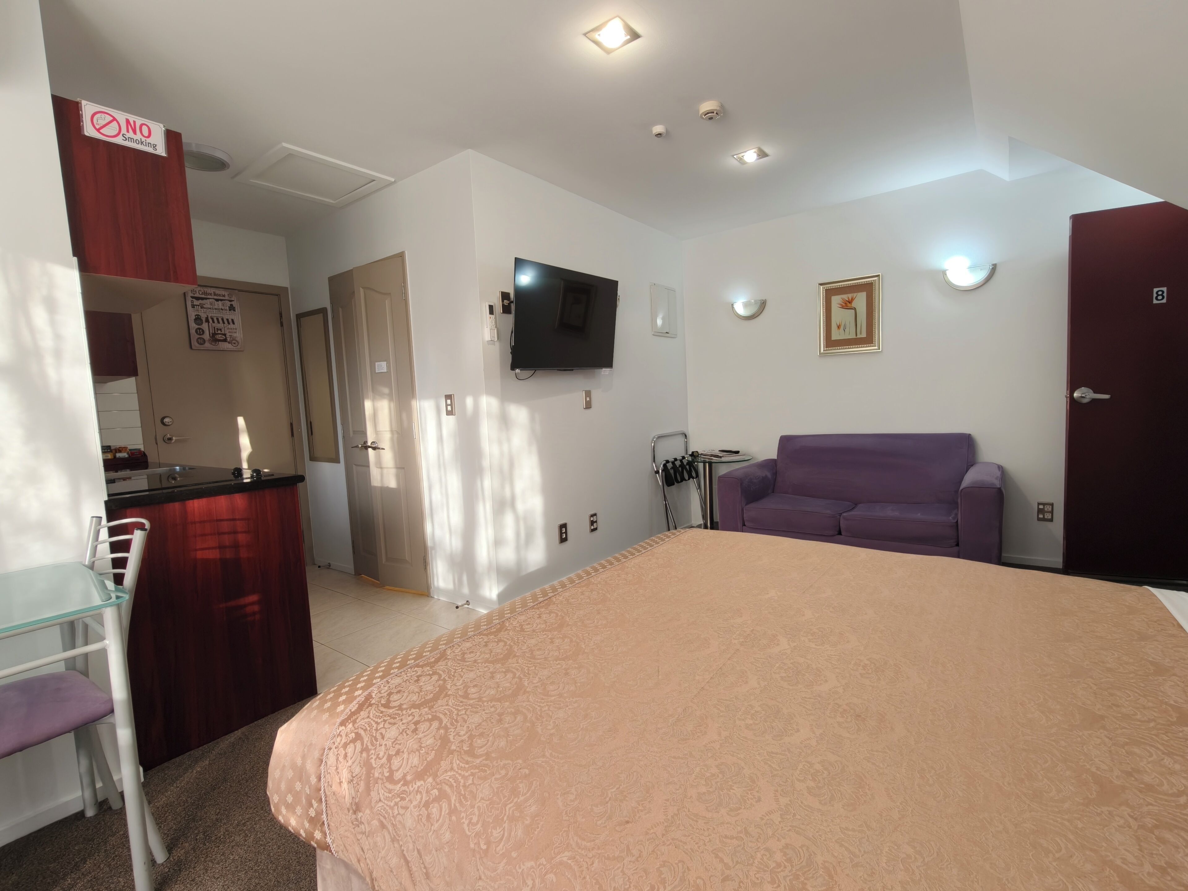 Estúdio Executivo, não fumadores, kitchenette (Executive Studio Spec 8) | Camas de colchão pillowtop, quartos insonorizados 