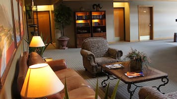 Sala de estar do lobby