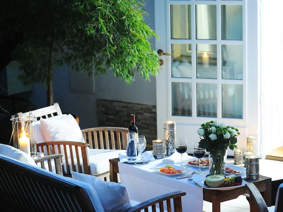 Cobertura | Camas Tempur-Pedic, frigobar, cofres nos quartos