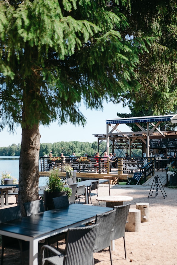 Opções para refeição ao ar livre