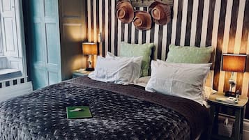 Quarto Duplo ou Twin Deluxe, casa de banho anexa | 6 quartos, lençóis de algodão egípcio, roupa de alta qualidade