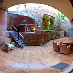 Suite de Luxo (Hot tub) | Terraço/pátio interior