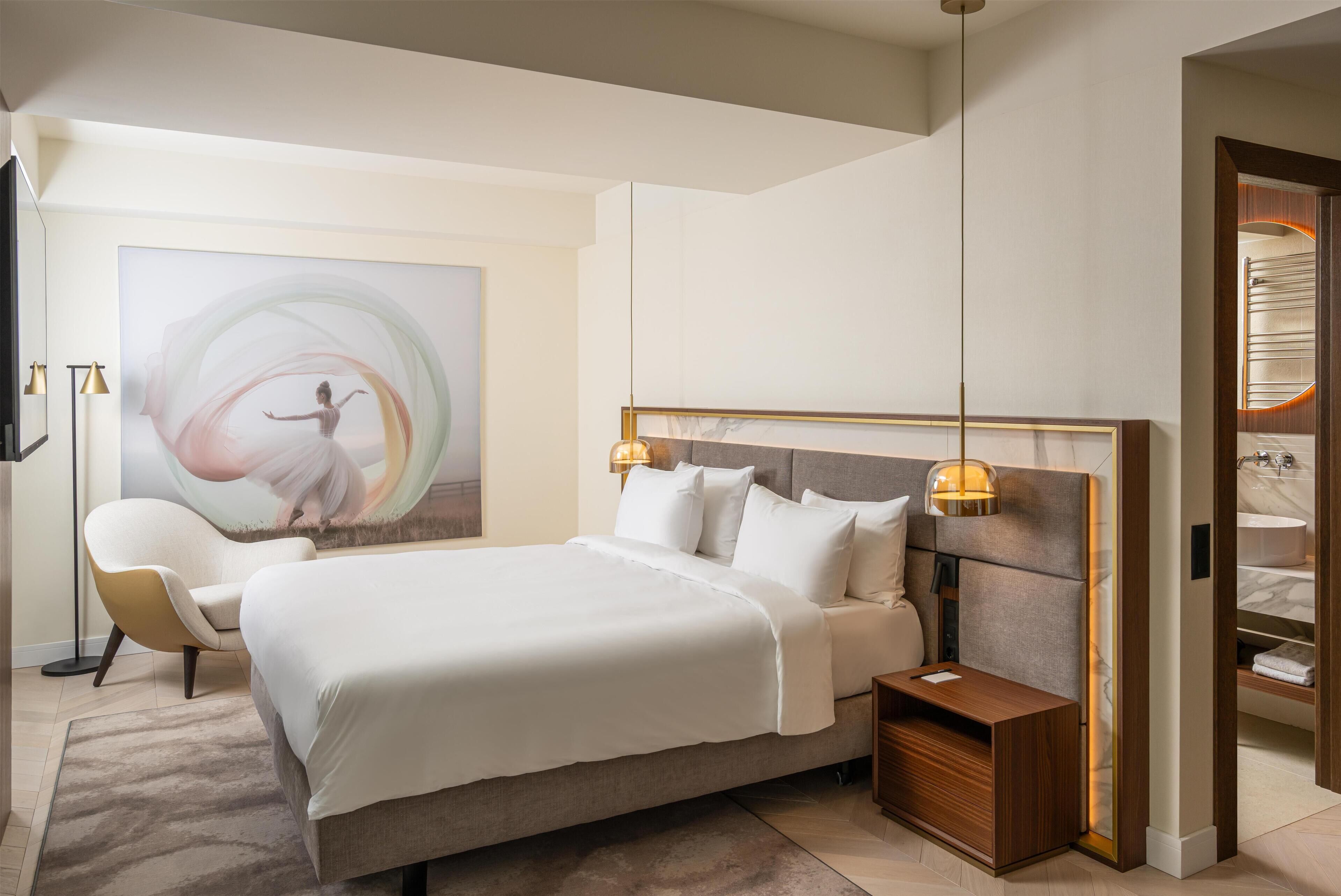 Suíte presidencial, vista para o parque | Frigobar, cofres nos quartos, escrivaninha