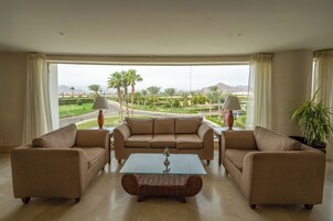 Sala de estar do lobby