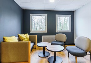 Sala de estar do lobby