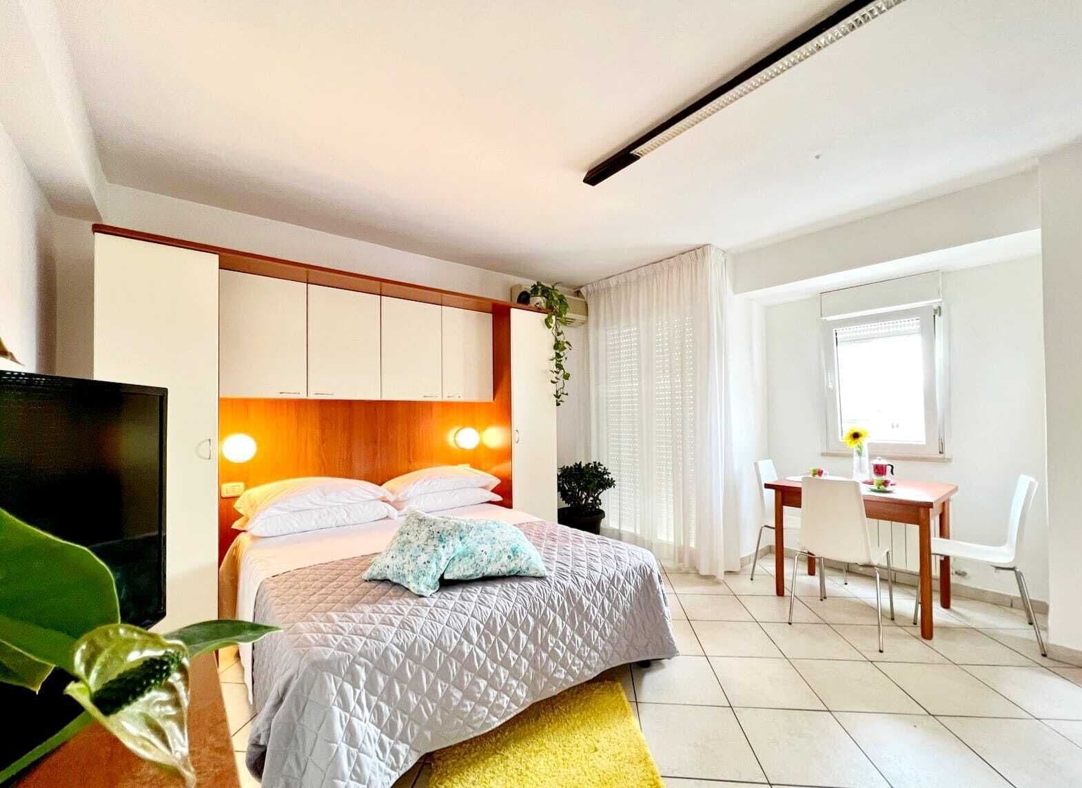 Estúdio | Cofre no quarto, ferro/tábua de engomar, Wi-fi grátis 