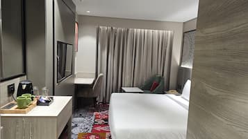 Quarto Deluxe | Lençóis de algodão egípcio, roupa de alta qualidade