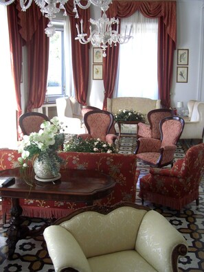 Sala de estar do lobby