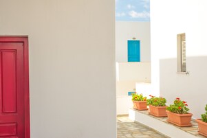 Entrada do alojamento