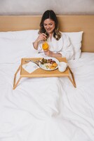 Serviço de quarto: opções para refeição