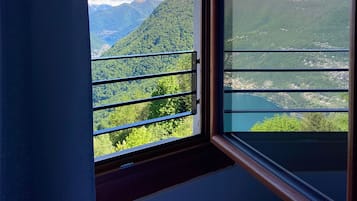 Quarto Duplo, vista para o lago | Minibar, cofre no quarto, secretária